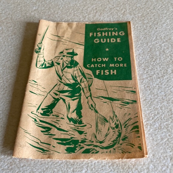 Art | 195s Godfreys Fishing Guide How To Catch More Fish Folding Paper ...
